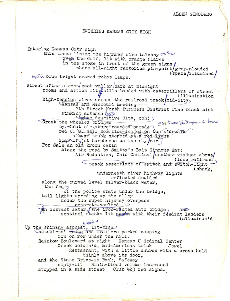 Literary Hub » Inside the Unpublished World of Allen Ginsberg