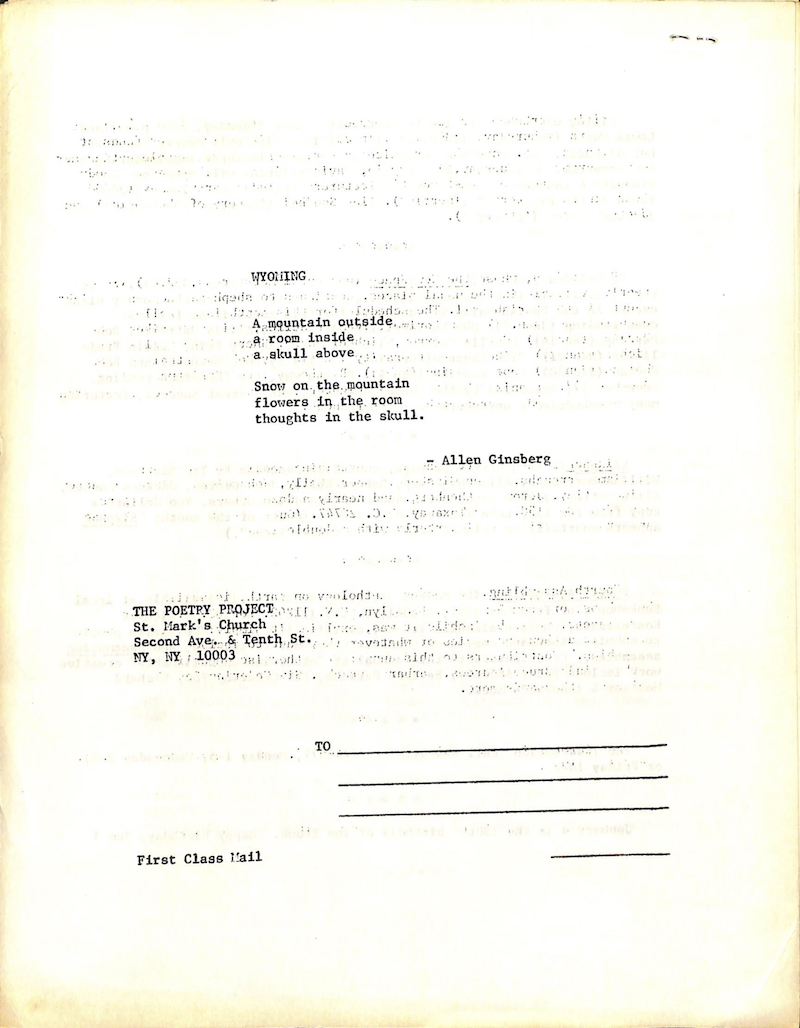 Literary Hub » Inside the Unpublished World of Allen Ginsberg