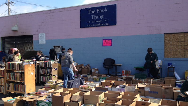 Literary Hub » A Baltimore Book Institution, After the Fire