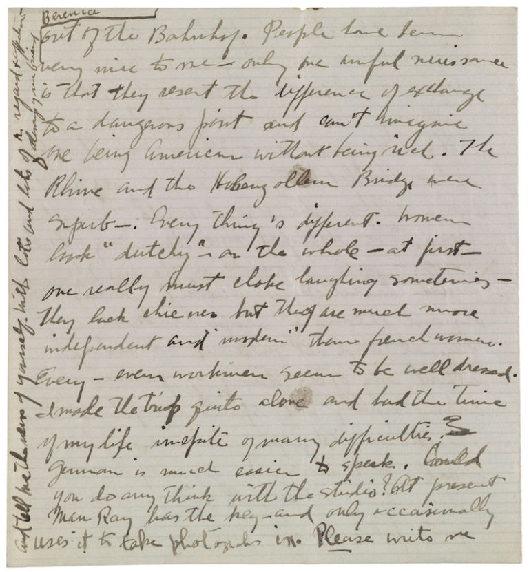 Literary Hub » Handwritten Letters from From Legendary American Artists
