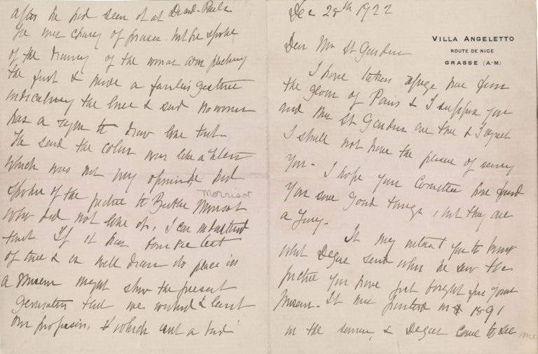 Literary Hub » Handwritten Letters from From Legendary American Artists