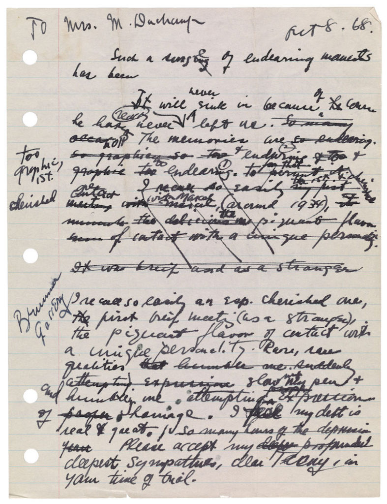 Literary Hub » Handwritten Letters from From Legendary American Artists