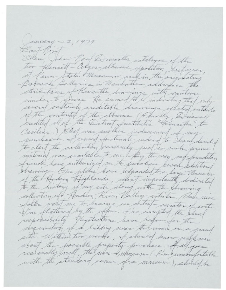 Literary Hub » Handwritten Letters from From Legendary American Artists