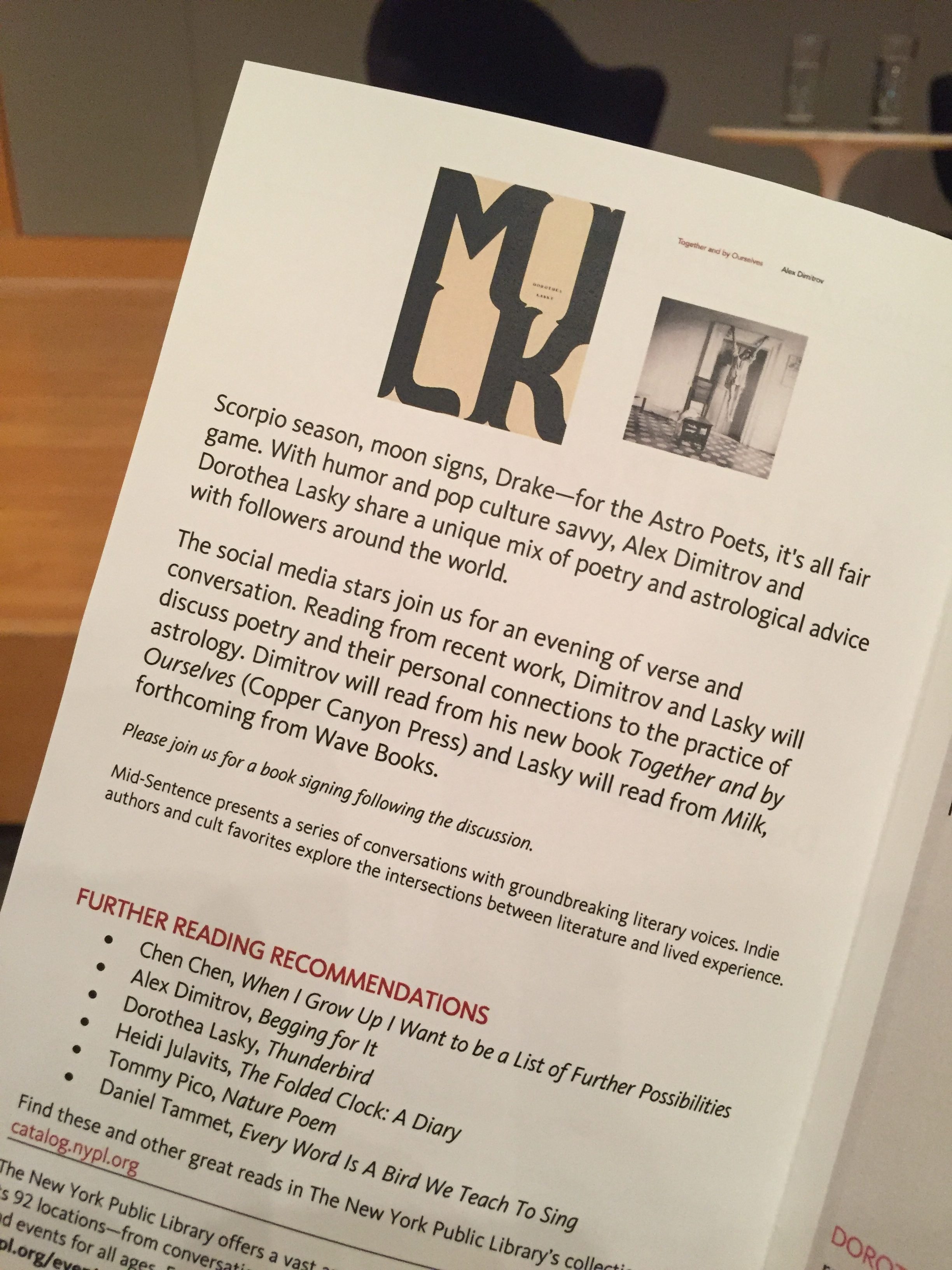 Love and Death at the Library with the Astro Poets ‹ Literary Hub