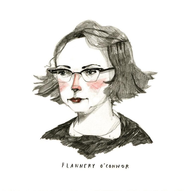 Literary Hub » 33 Portraits of Flannery O’Connor