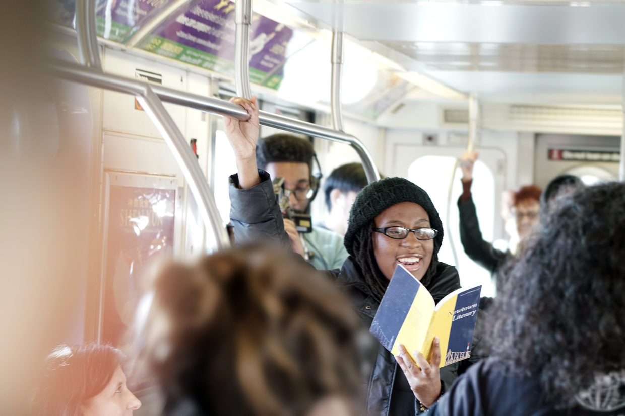 Reading Across America: A Poetry Reading on an NYC Subway Car ...
