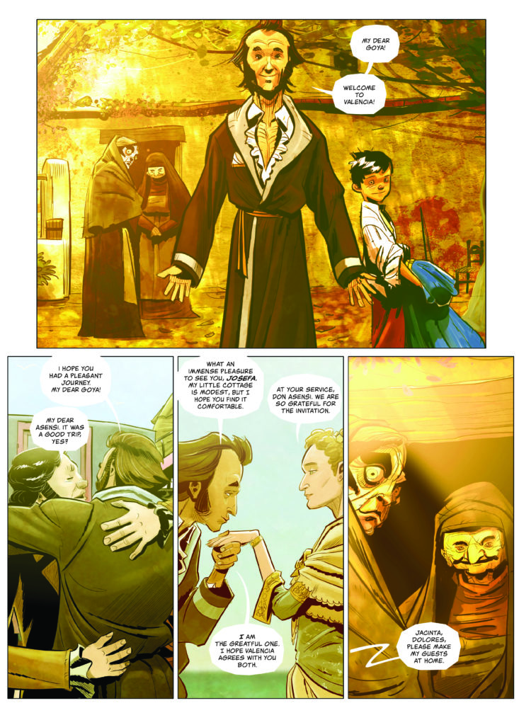 A Graphic Look at Goya, Original Comic Book Artist ‹ Literary Hub