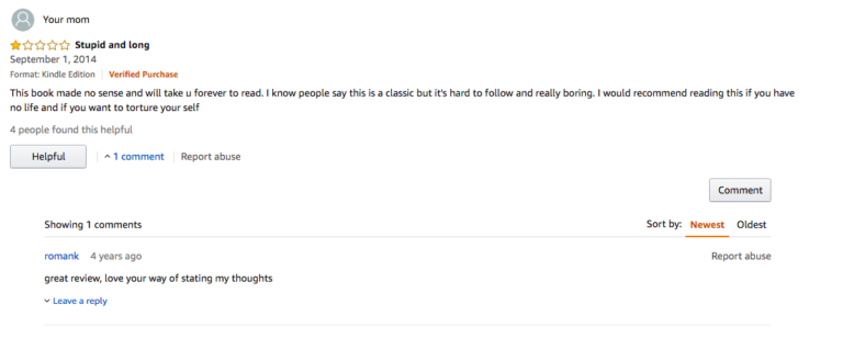 Literary Hub » The 50 Best One-Star Amazon Reviews of To Kill a Mockingbird