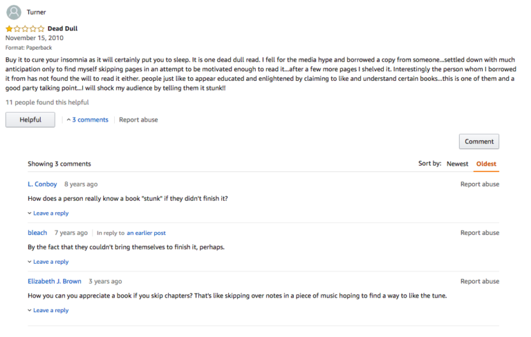 Literary Hub » The 50 Best One-Star Amazon Reviews of To Kill a Mockingbird