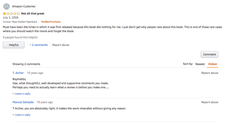 The 50 Best One-Star Amazon Reviews of To Kill a Mockingbird ‹ Literary Hub