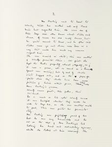 Literary Hub » J.M. Barrie’s Handwritten Manuscript of Peter Pan