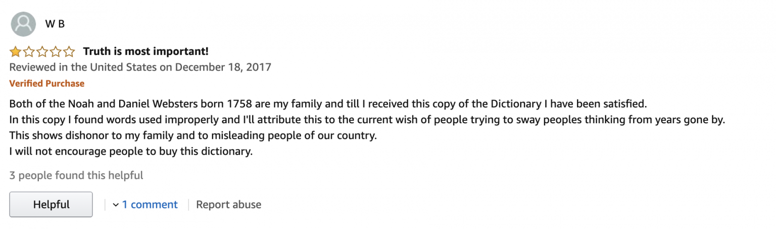 Literary Hub » The 30 Best One-Star Amazon Reviews of . . . The Dictionary