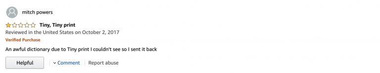 Literary Hub » The 30 Best One-Star Amazon Reviews of . . . The Dictionary