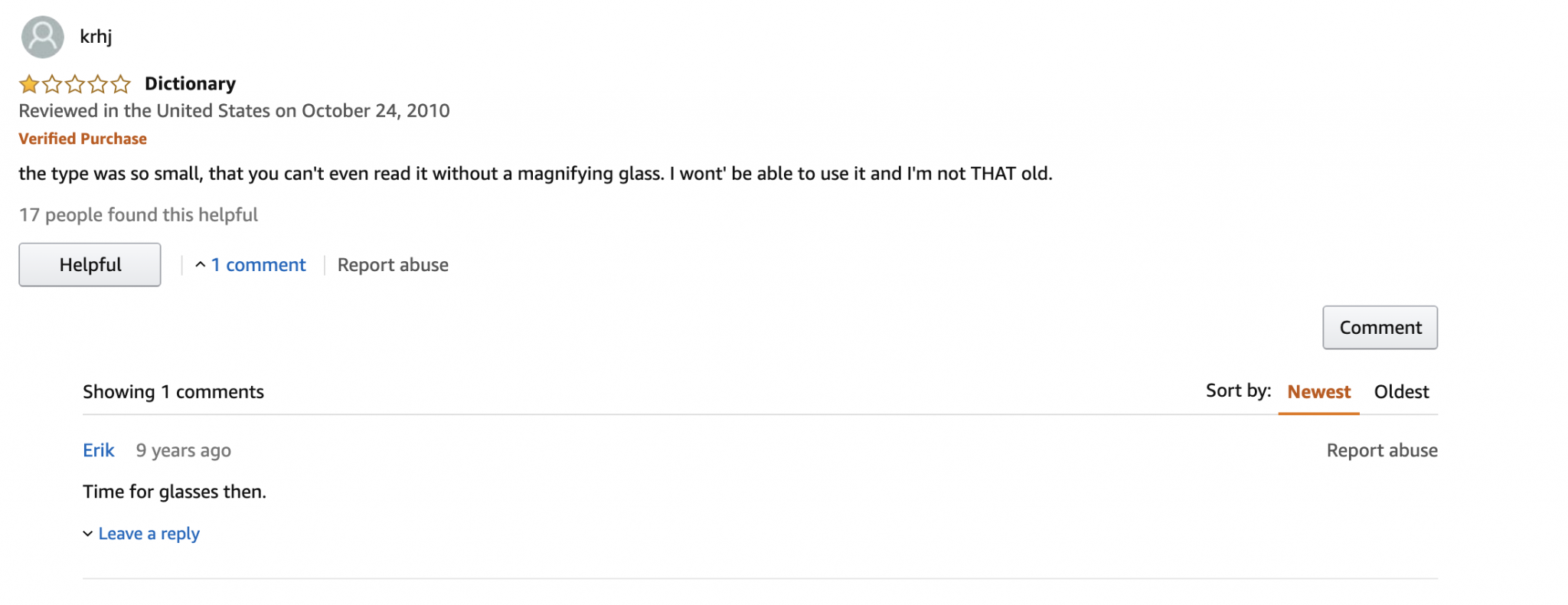 Literary Hub » The 30 Best One-Star Amazon Reviews of . . . The Dictionary