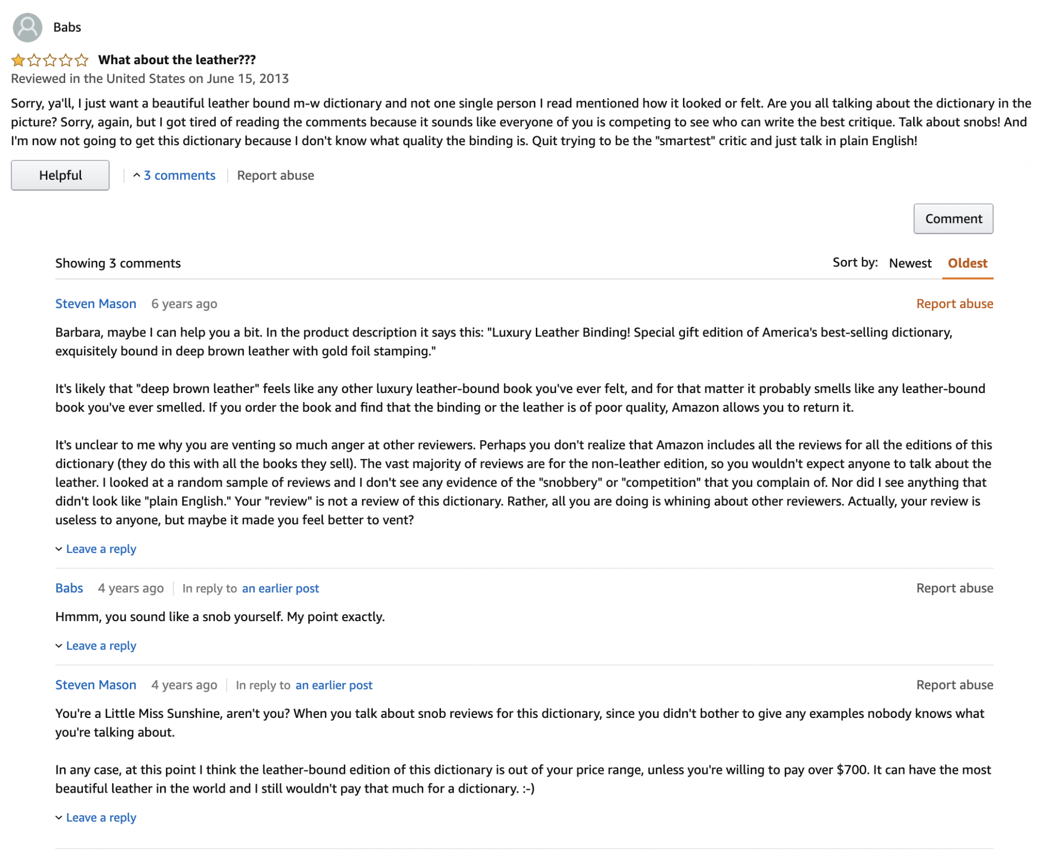 Literary Hub » The 30 Best One-Star Amazon Reviews of . . . The Dictionary