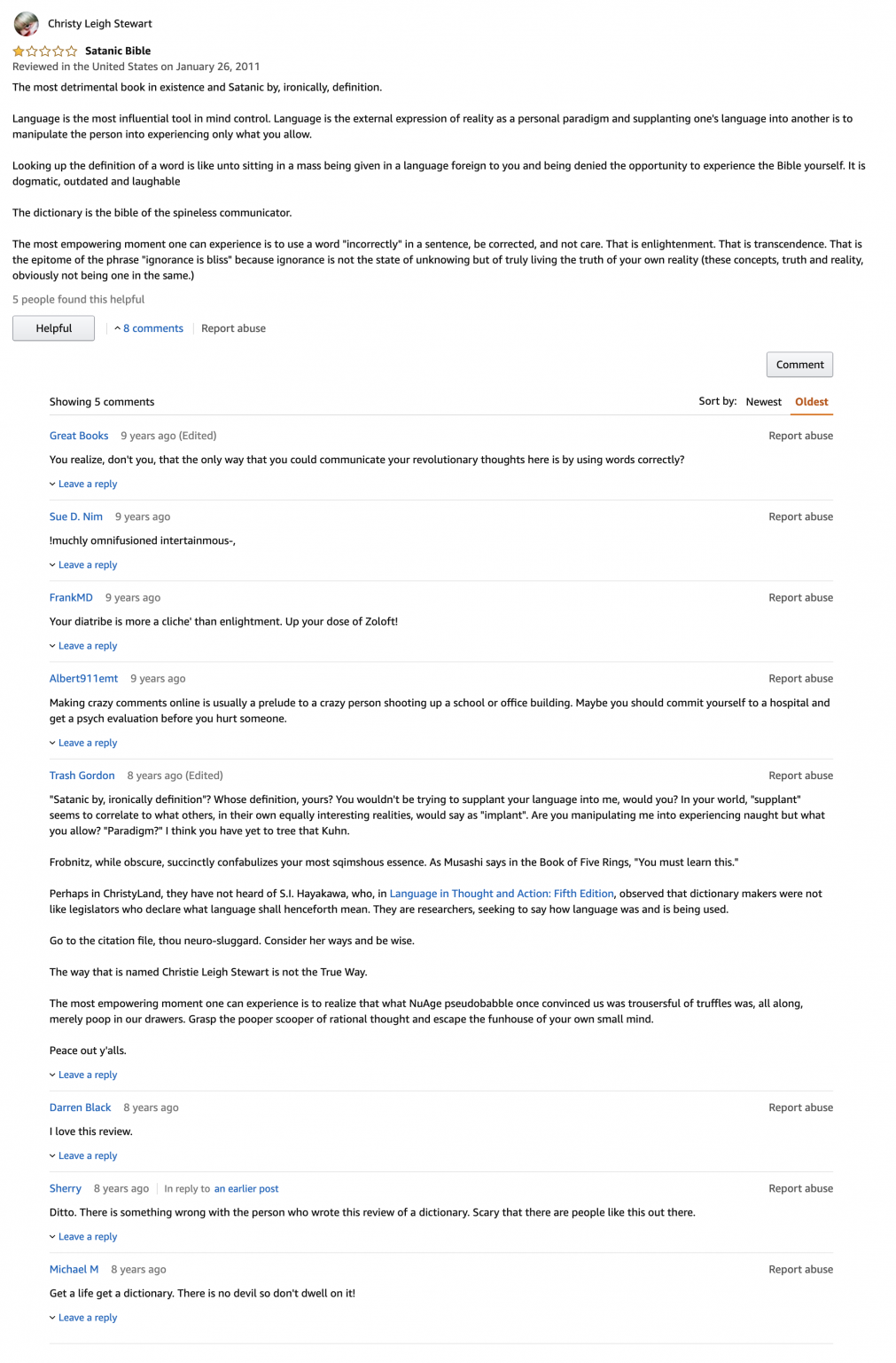 The 30 Best One-Star Amazon Reviews of . . . The Dictionary ‹ Literary Hub