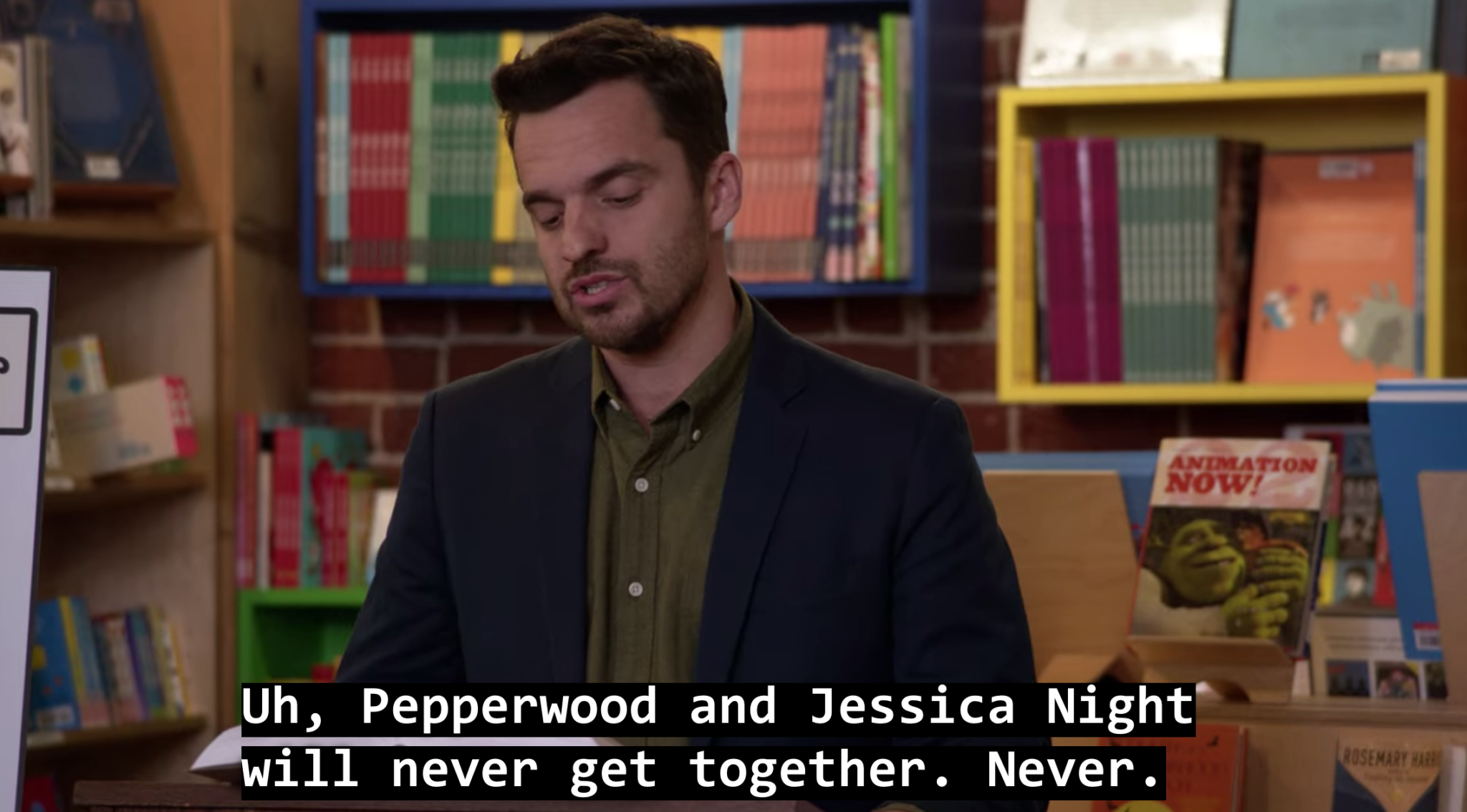 Literary Hub » Very good writing advice from New Girl‘s Nick Miller.