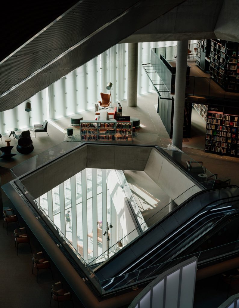 Look inside Oslo’s stunning new public library, now open to the public ...