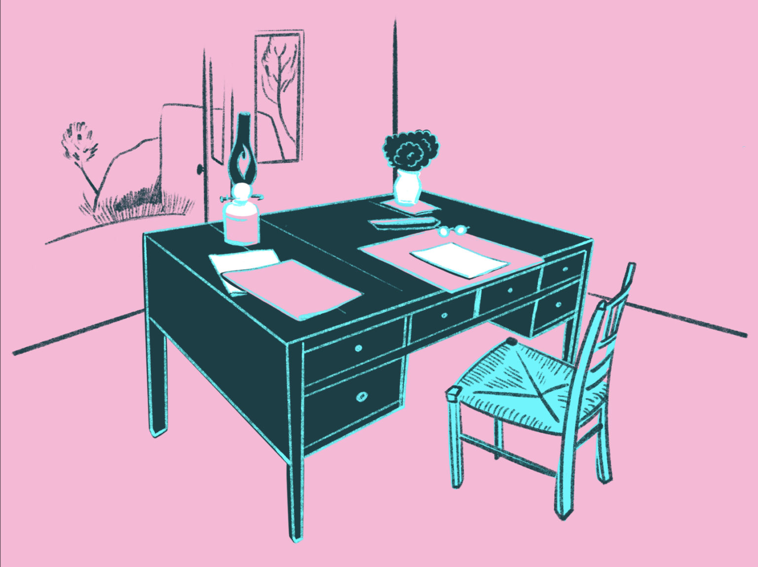 Literary Hub » Rooms of Their Own: Where Some of the Best Women Writers ...
