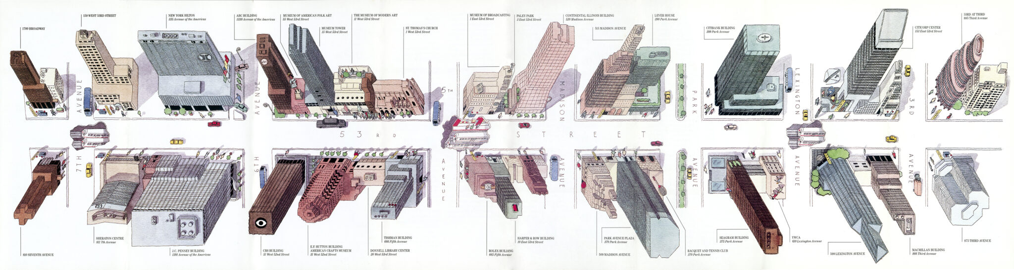 《Manhattan History in Its Diagrams, Maps, and Graphics》
