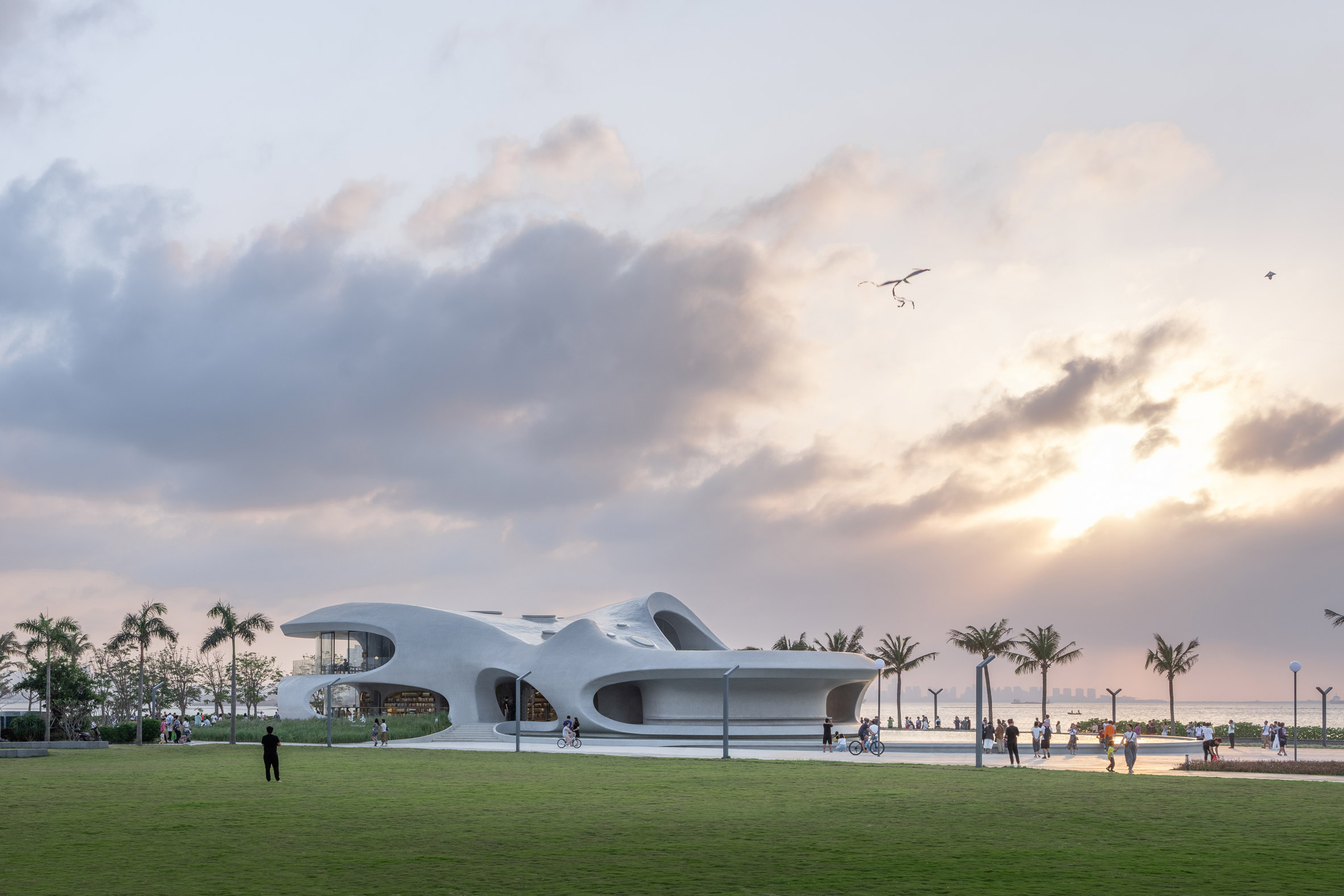 Literary Hub » This surreal seaside library will transport you into the ...
