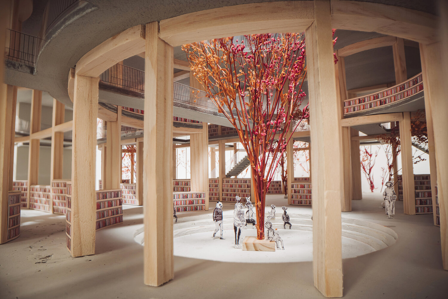 Literary Hub » Take a look at this bizarrely beautiful library inspired ...