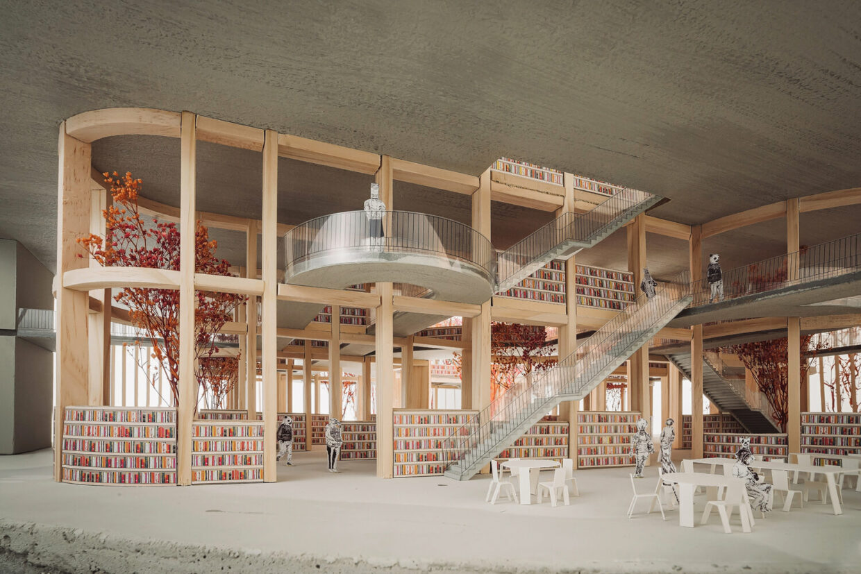 Literary Hub » Take a look at this bizarrely beautiful library inspired ...