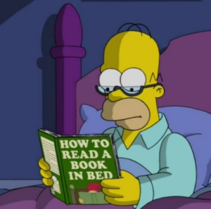 Literary Hub » Ten books from The Simpsons Library I would like to read.