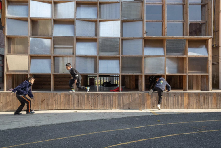 Literary Hub » Take a look at this gorgeous, see-through “book house.”