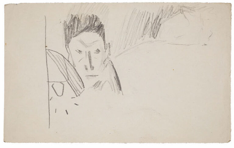 Literary Hub » Discovering Franz Kafka’s Nearly-Lost Drawings