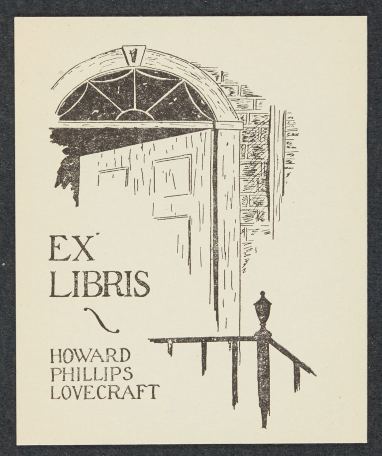 Literary Hub » Drool over the personal bookplates of 18 famous writers.