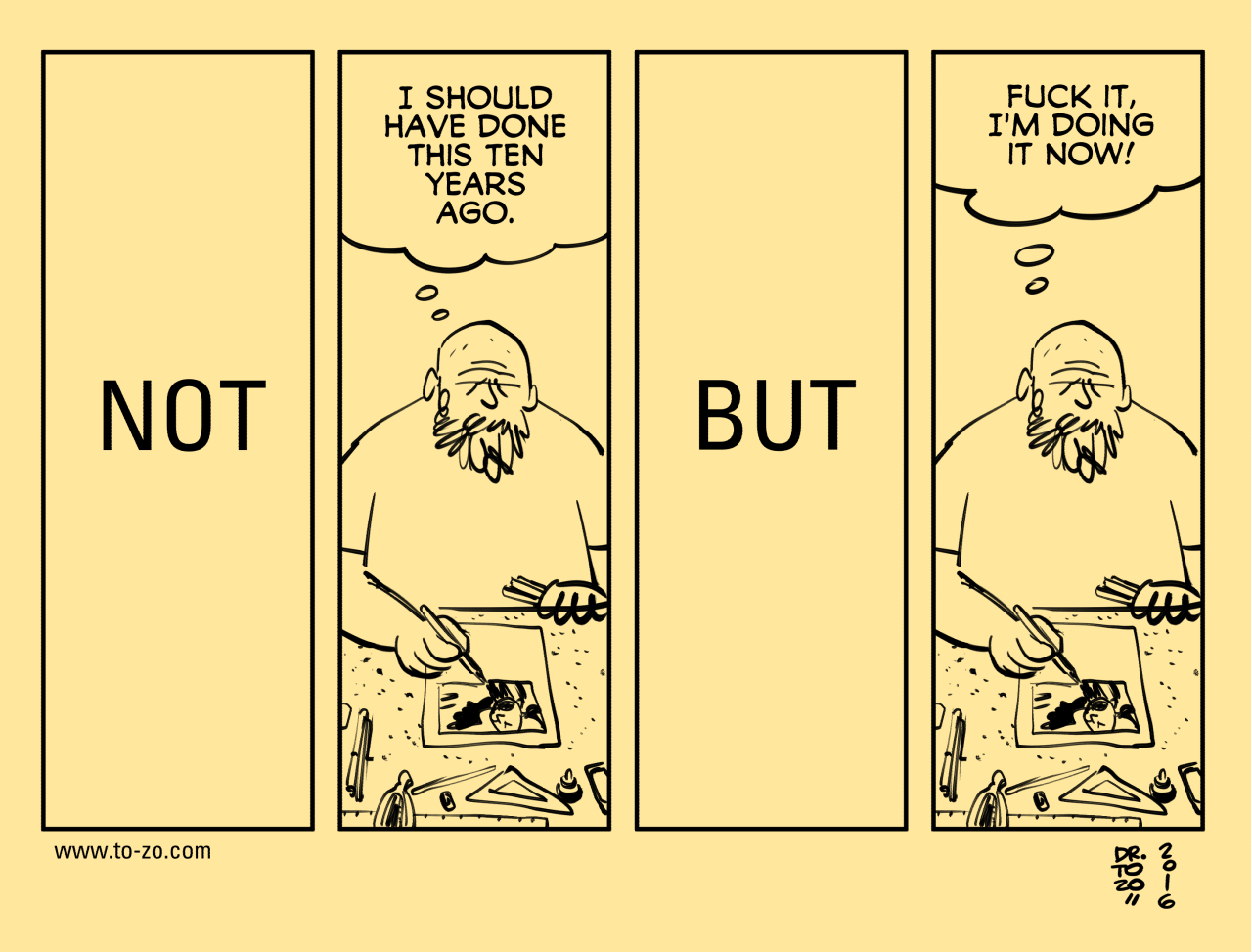 Literary Hub » The comic strip that every artist needs to read.