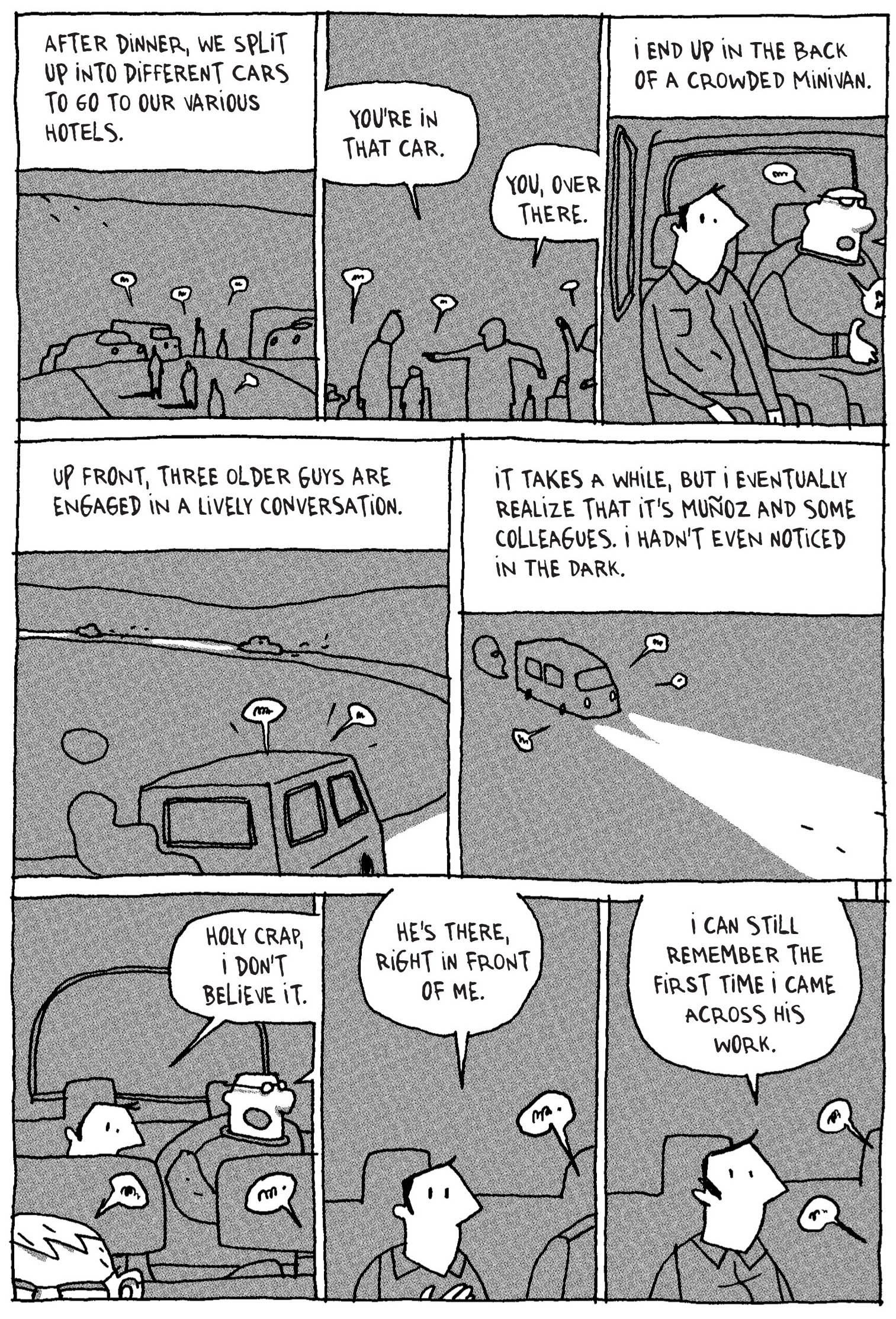 Literary Hub » Guy Delisle on Meeting His Cartoonist Idol, José Muñoz