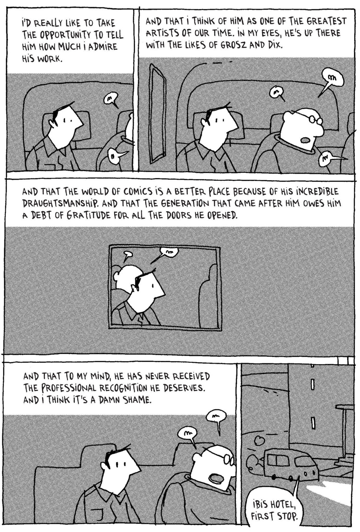 Literary Hub » Guy Delisle on Meeting His Cartoonist Idol, José Muñoz