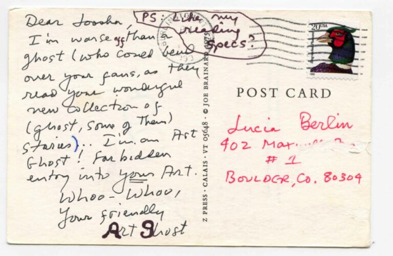 Literary Hub » Remembering Kenward Elmslie and Lucia Berlin through ...