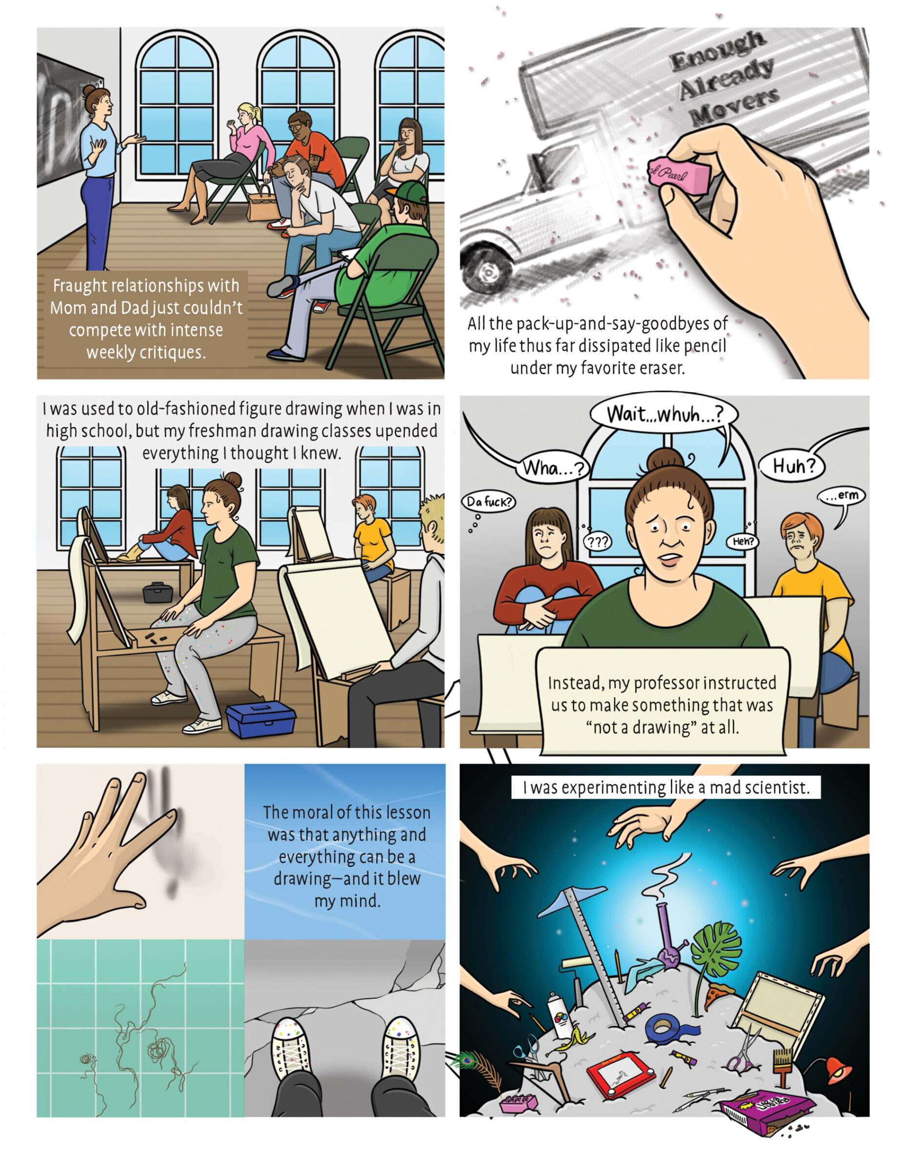 Literary Hub » Creating From Chaos: On Life During and After Art School