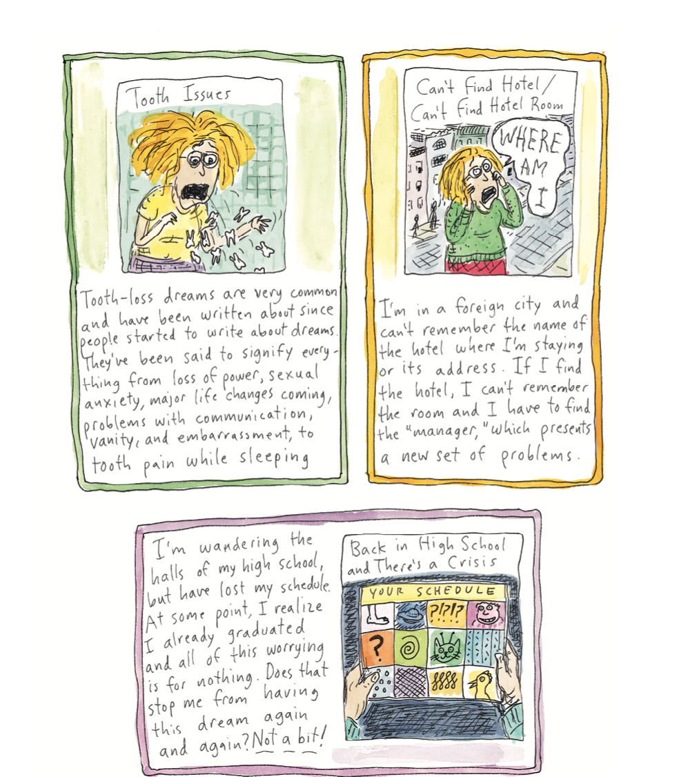 Literary Hub » Roz Chast, Like All of Us, Has Recurring Dreams