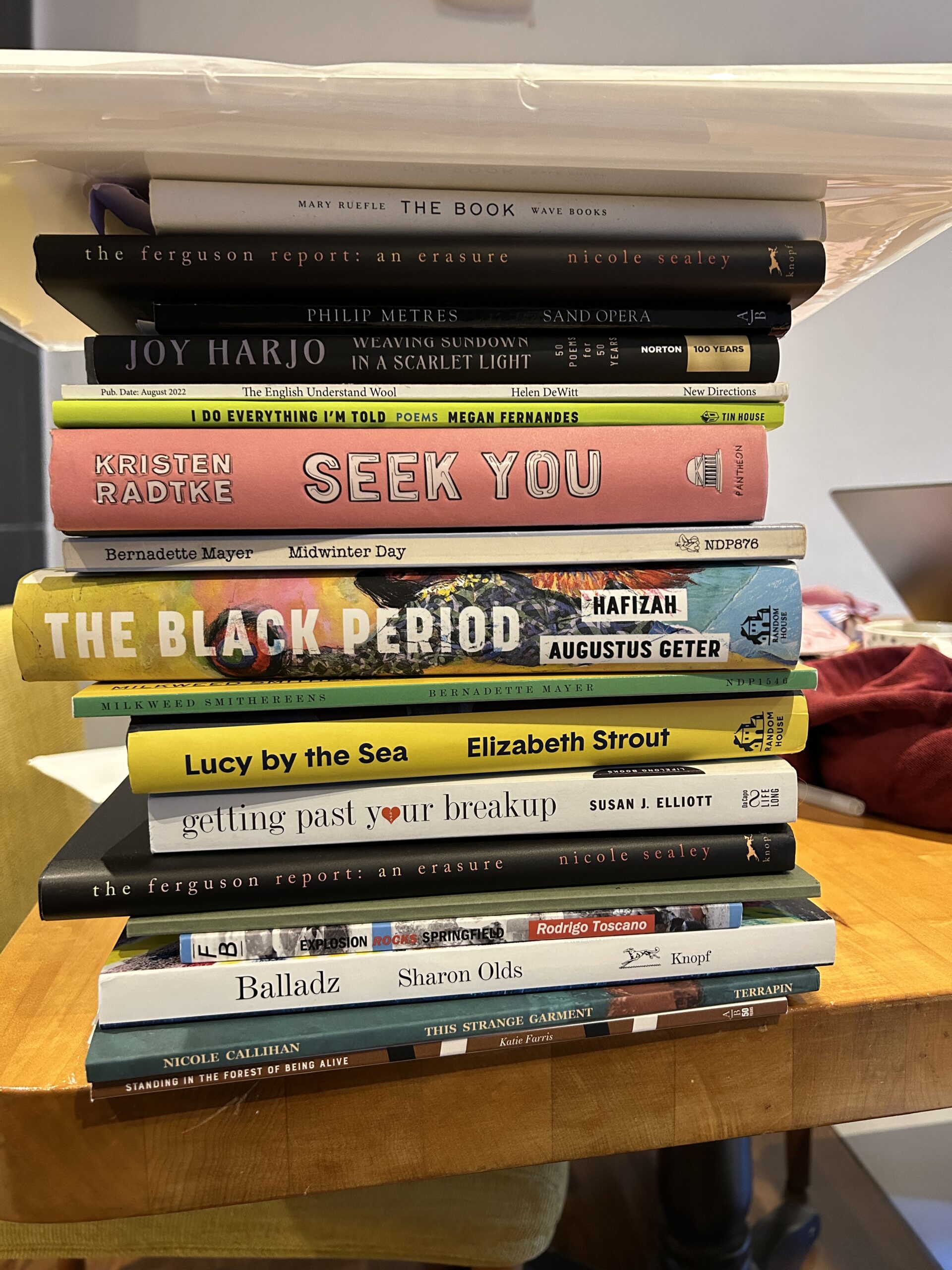 The Annotated Nightstand: What Rachel Zucker is Reading Now and Next ...