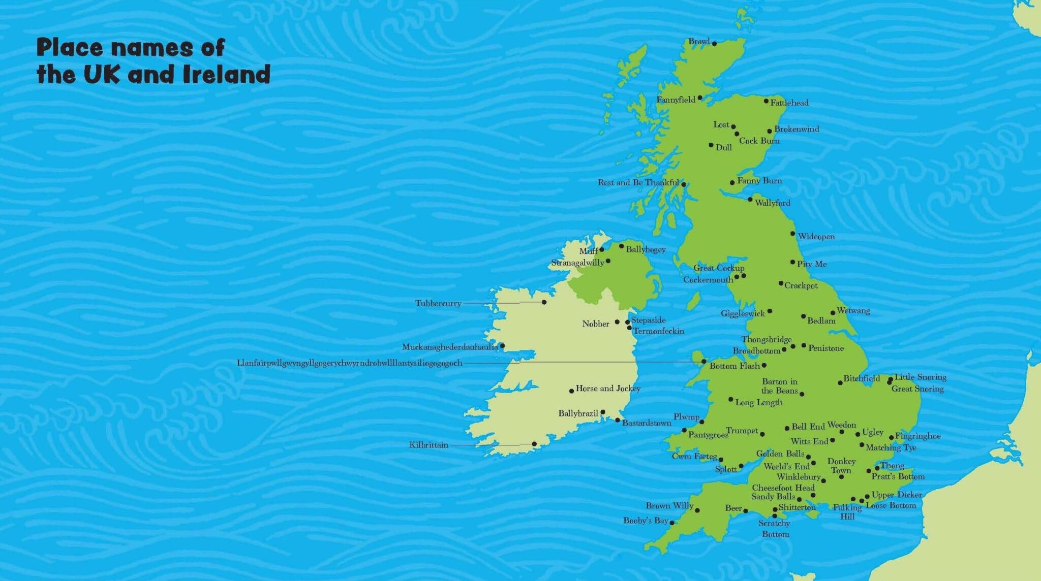 Literary Hub » The Worst Town Names in America—And Other Useless Maps