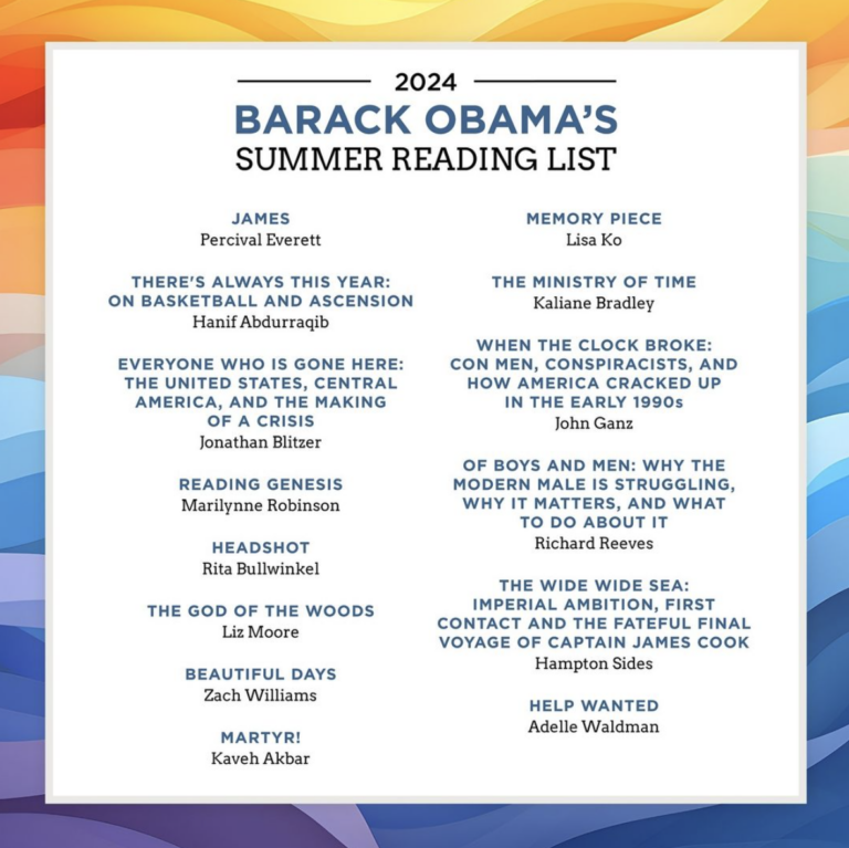 Literary Hub » Oh, Barry! President Obama has released his annual ...