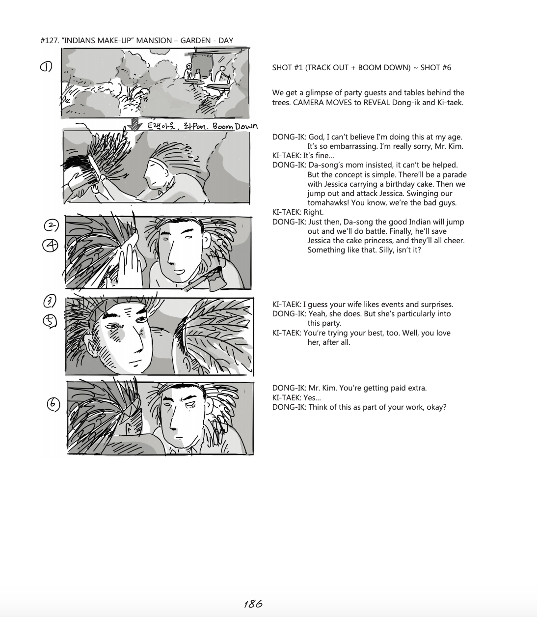 Read Bong Joon Ho’s Parasite as a Graphic Novel in Storyboards ‹ CrimeReads