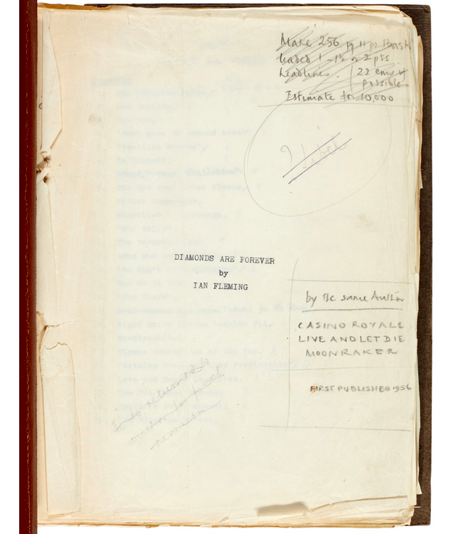 A Collection of Rare Ian Fleming Books & Manuscripts Heads to Auction ...