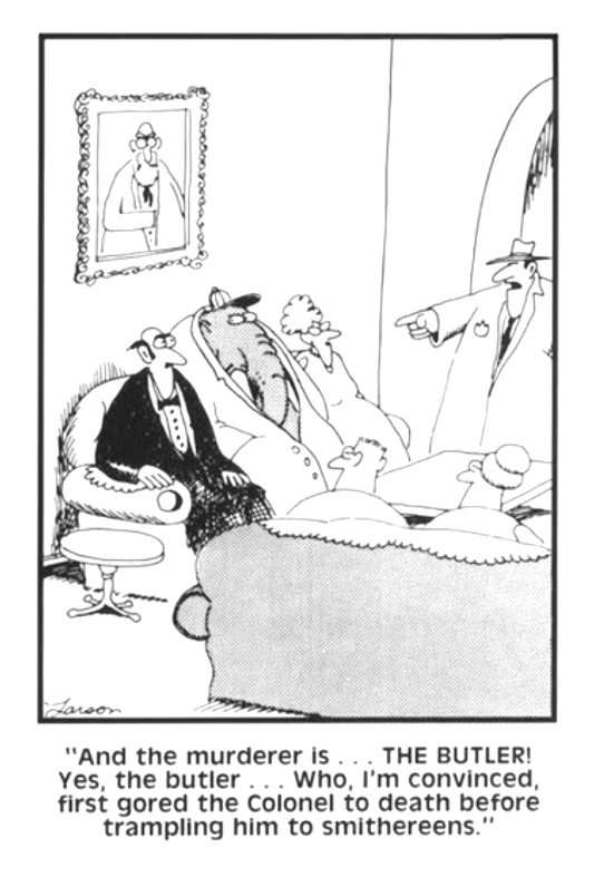 The Five Funniest Far Side Cartoons About Detectives ‹ CrimeReads