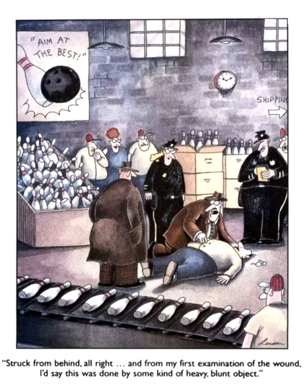 The Five Funniest Far Side Cartoons About Detectives ‹ CrimeReads